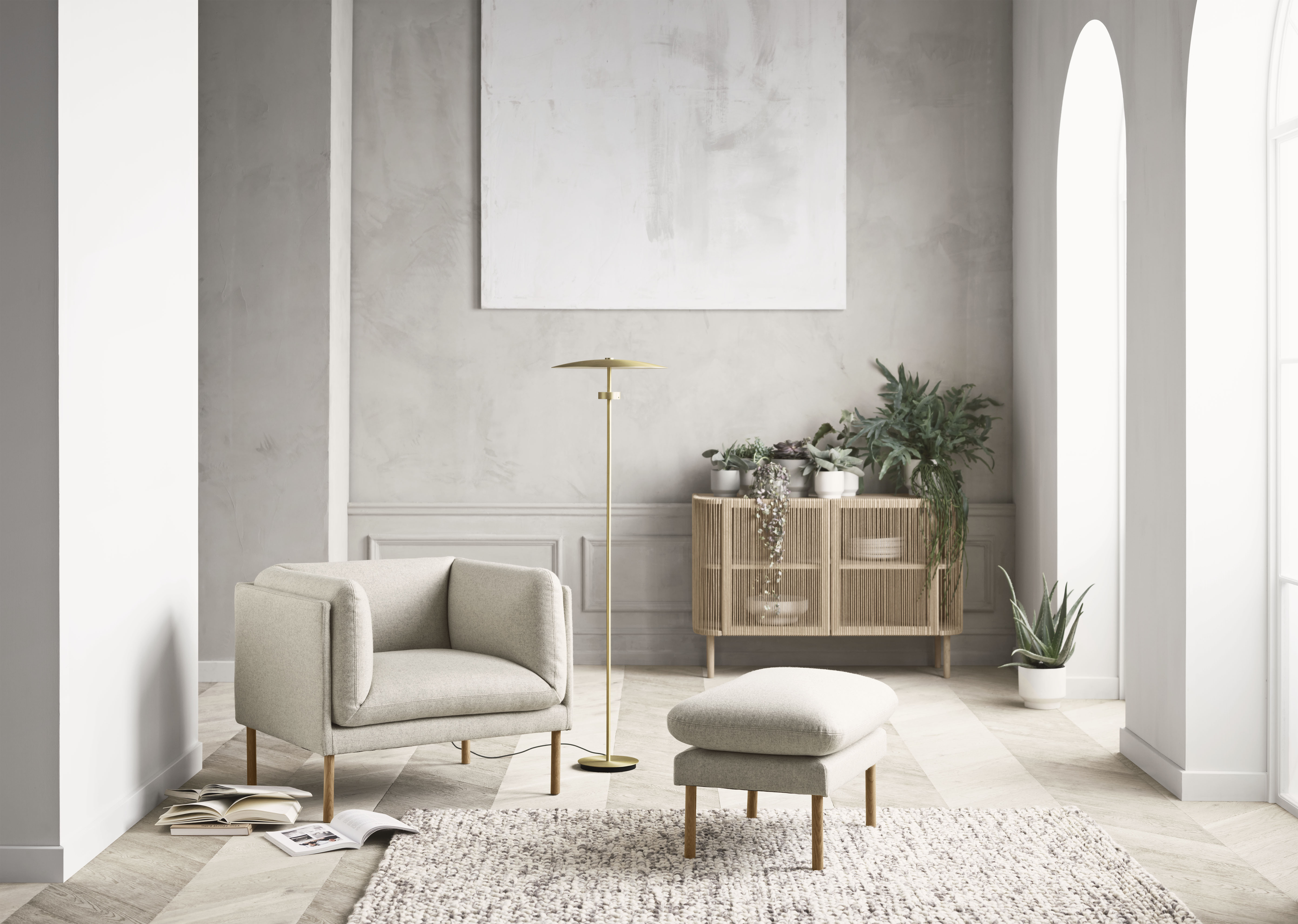 Staande lamp | Een stijlvolle toevoeging aan je interieur | Bolia