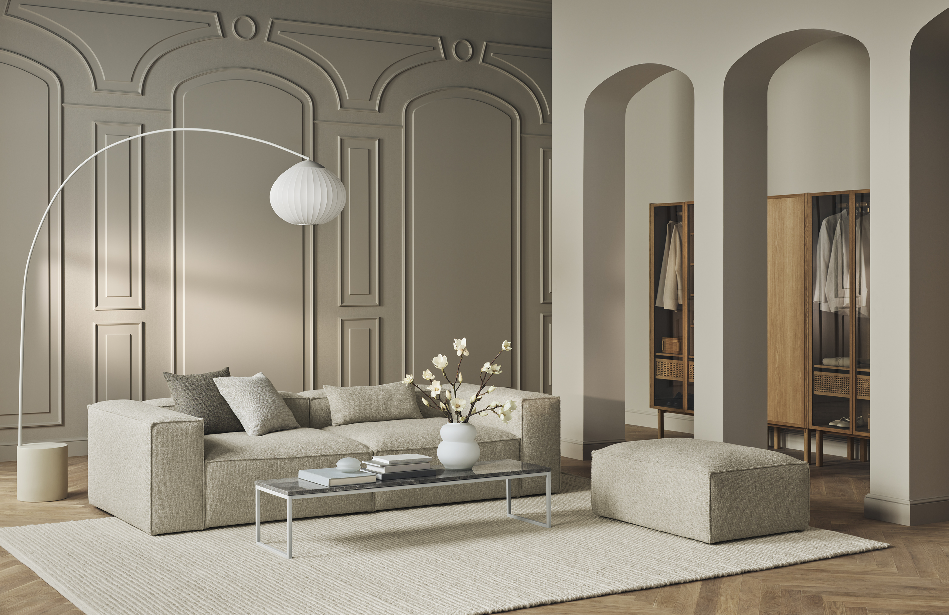 Beige sofas: Design your own beige sofa | BOLIA